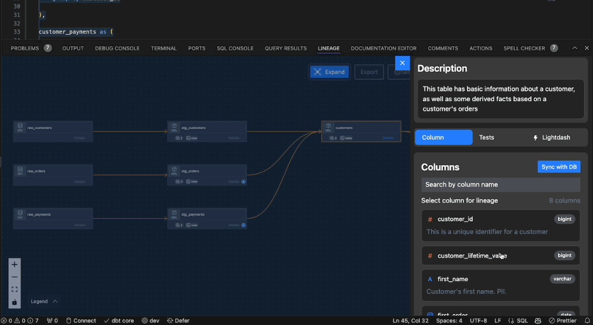 Why Column-Level Lineage Matters: Option Comparison